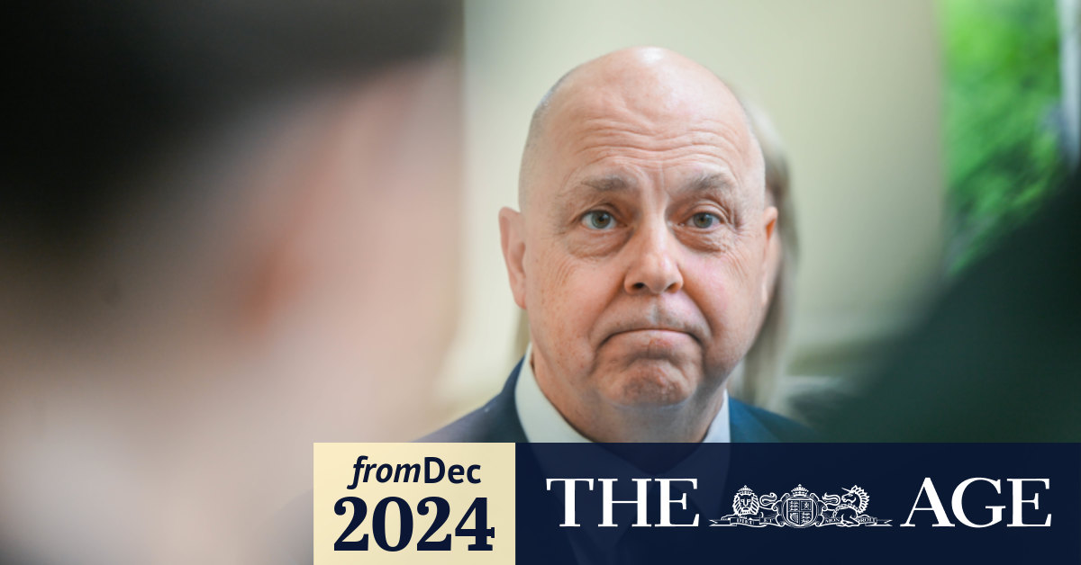 Tim Pallas Says Victorias Economy Is Improving Economists Say Otherwise